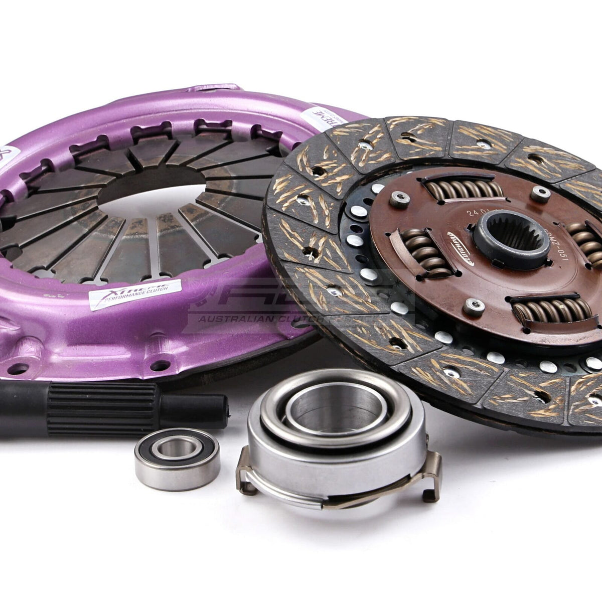 Xtreme Heavy Duty Sprung Organic Clutch Kit Ford Laser Turbo KB/Mazda 323 BF 1.5T KFD22007-1A ...