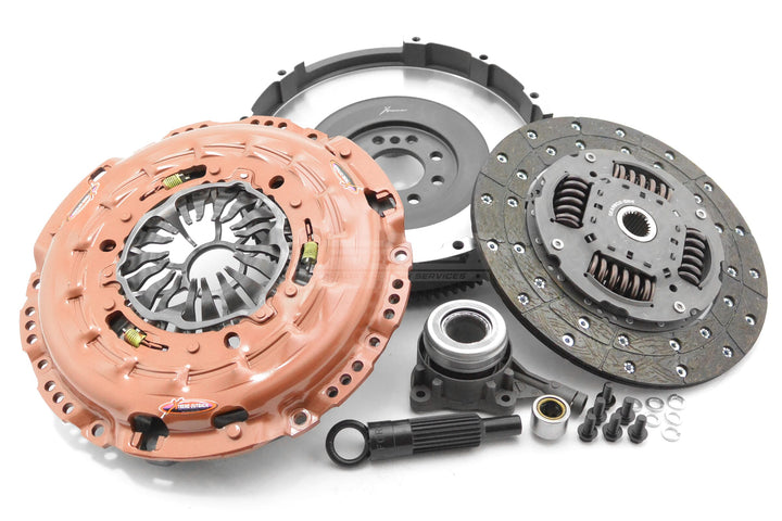 Xtreme Outback Heavy Duty Sprung Organic Clutch Kit incl. Flywheel & CSC Ford Ranger PX, PX2 ...