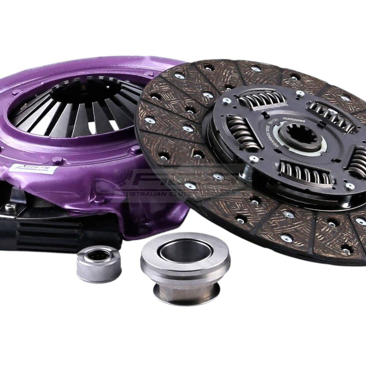 Xtreme Heavy Duty Sprung Organic Clutch Kit Ford Bronco/F-150 302 Windsor 4.9L 84-97 KFD28018-1A ...