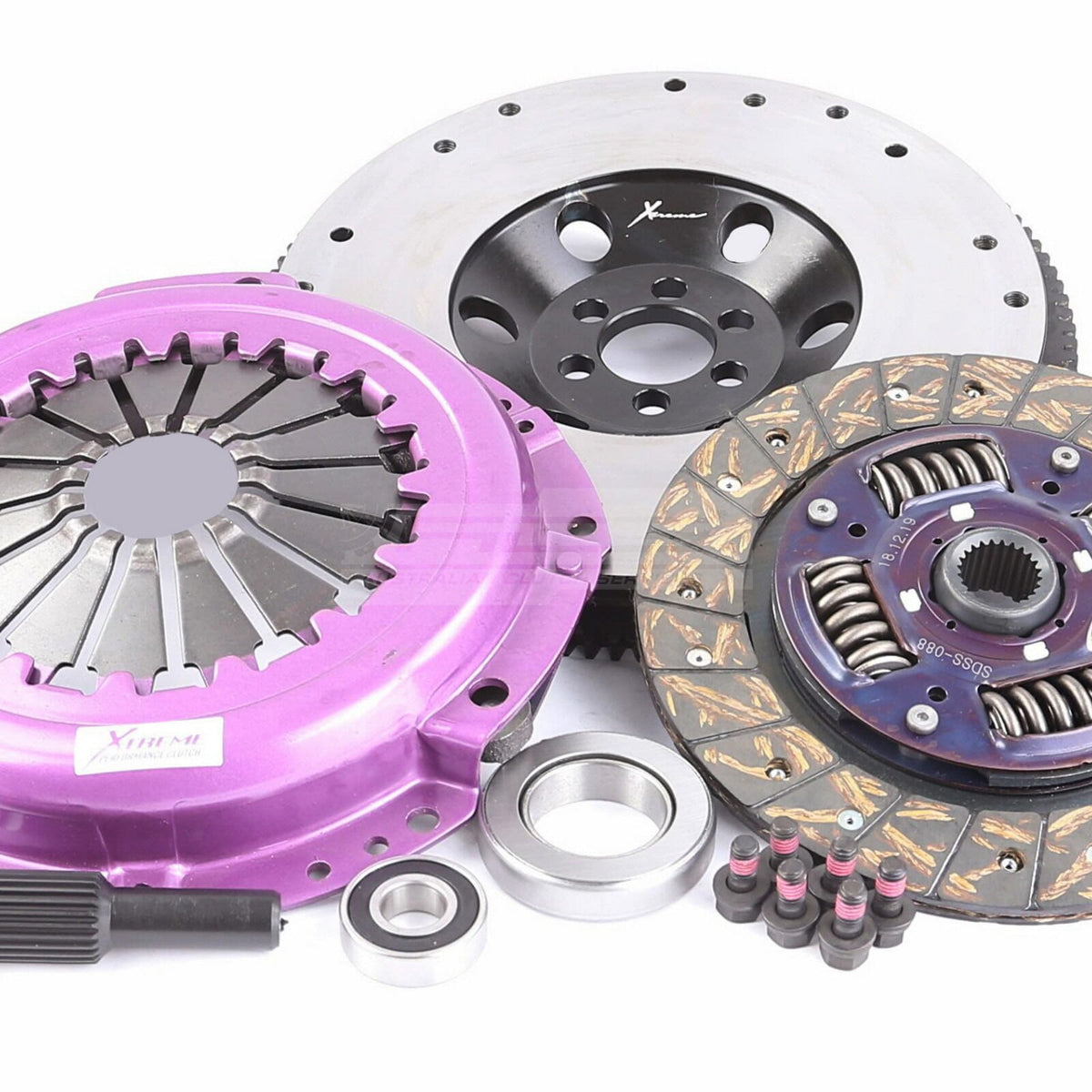 Xtreme Heavy Duty Sprung Organic Clutch Kit incl. Flywheel Holden Gemini TF Rodeo KB G161Z 1.6L ...