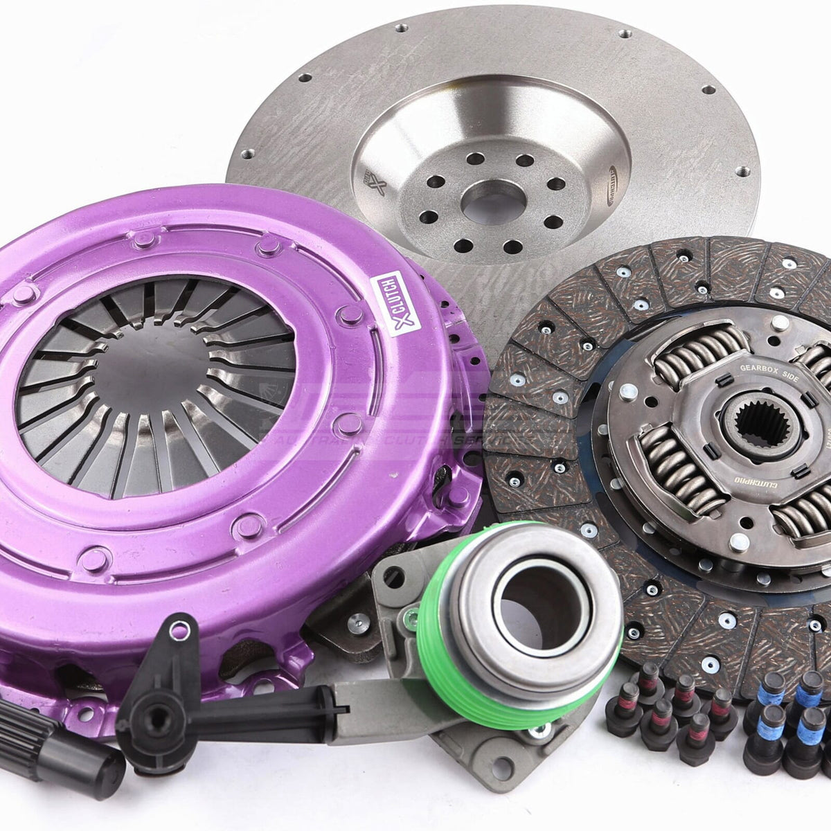 Xtreme Heavy Duty Sprung Organic Clutch Kit incl. SMF & CSC Holden Commodore VZ/VE LY7, LE0, LLT ...