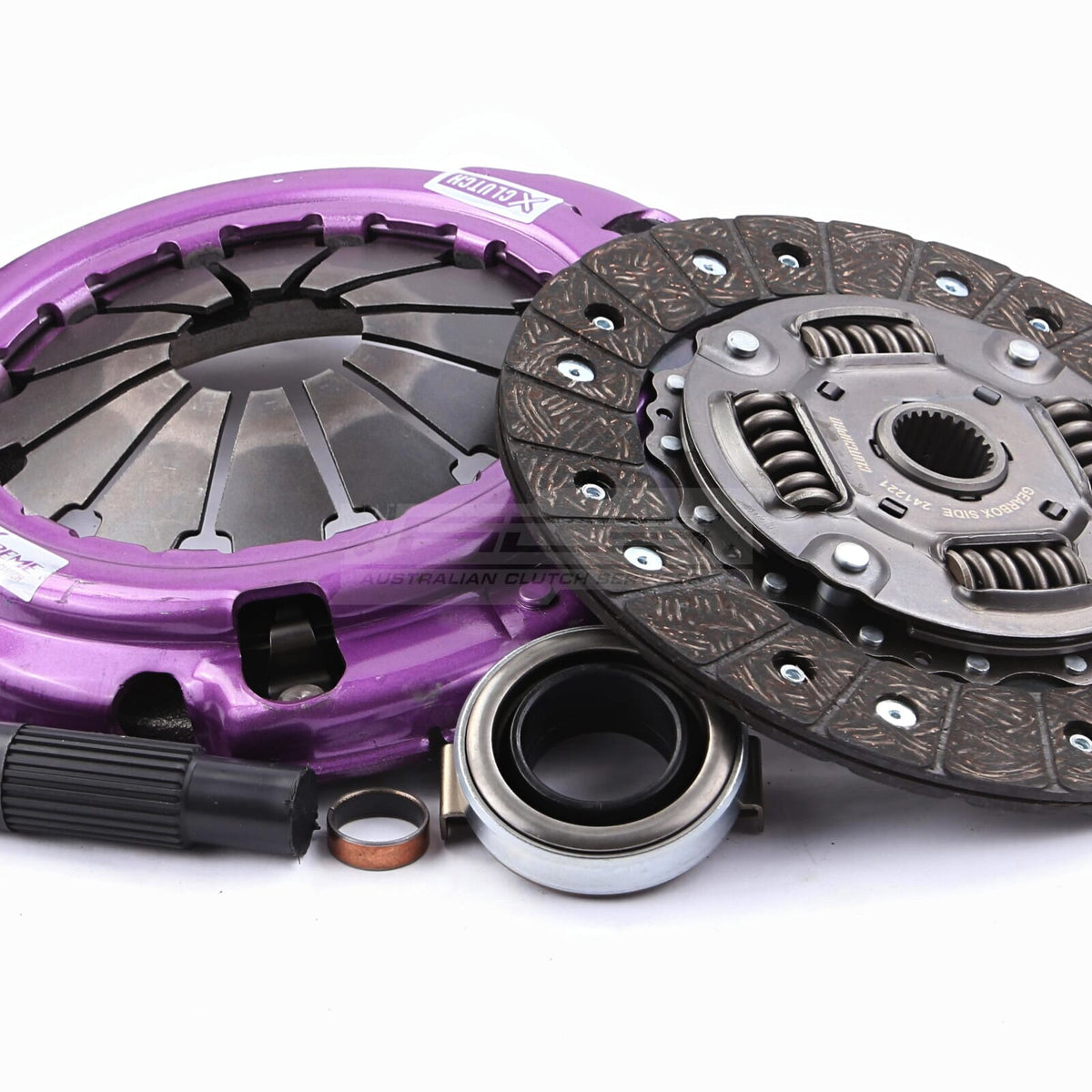 Xtreme Heavy Duty Sprung Organic Clutch Kit Honda Accord Euro CL9 K24A3 02-08 KHN22021-1A | Pro ...