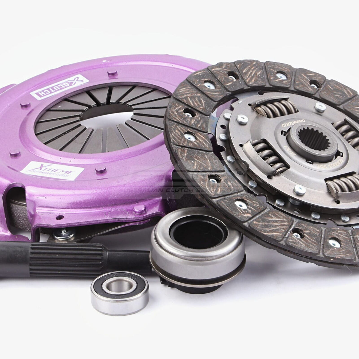 Xtreme Heavy Duty Sprung Organic Clutch Kit Mazda 121 DW 1.3L/1.5L 96-02 KMZ19003-1A | Pro Speed ...