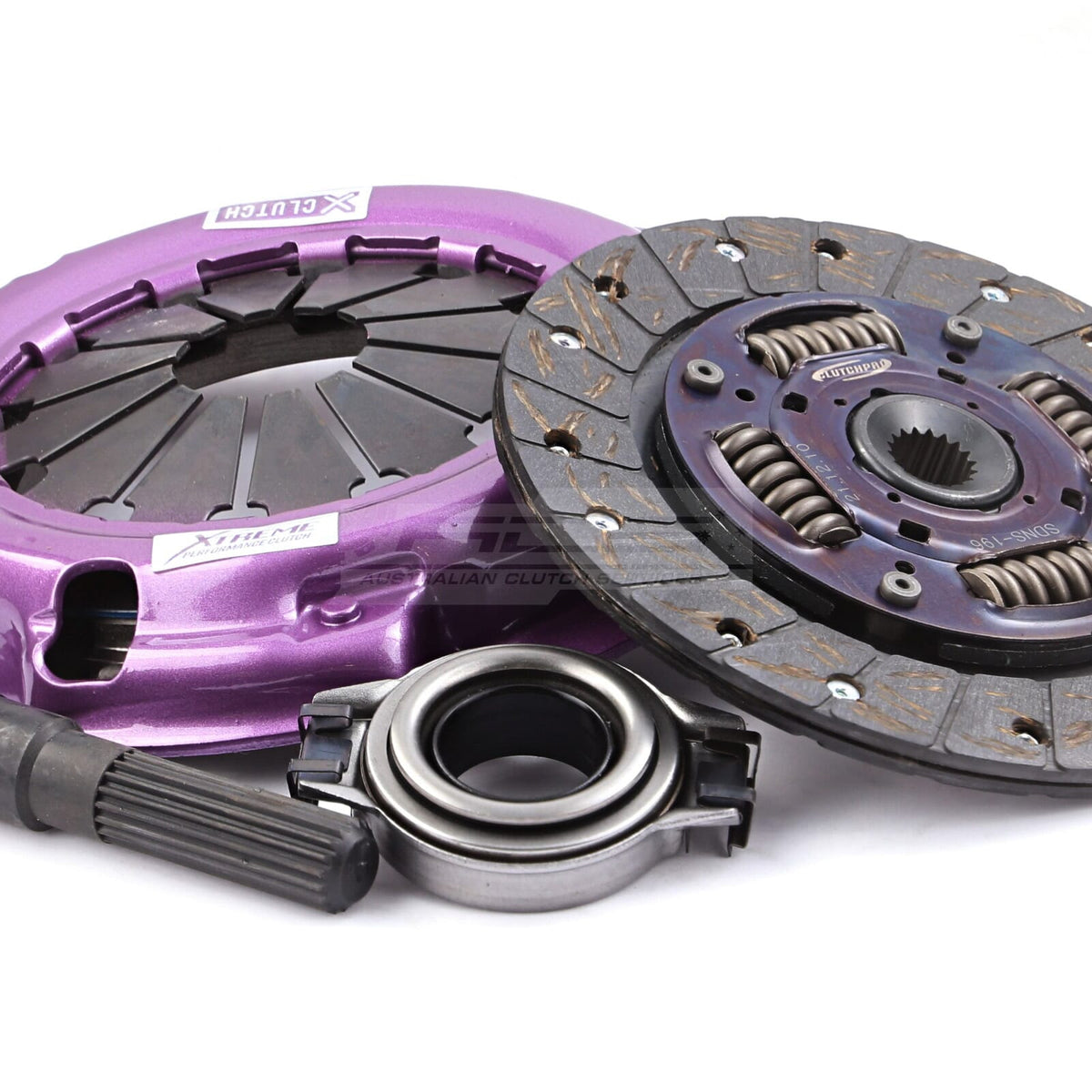 Xtreme Heavy Duty Sprung Organic Clutch Kit Nissan Pulsar N13, N14 GA15 1.5L/GA16 1.6L KNI19001 ...
