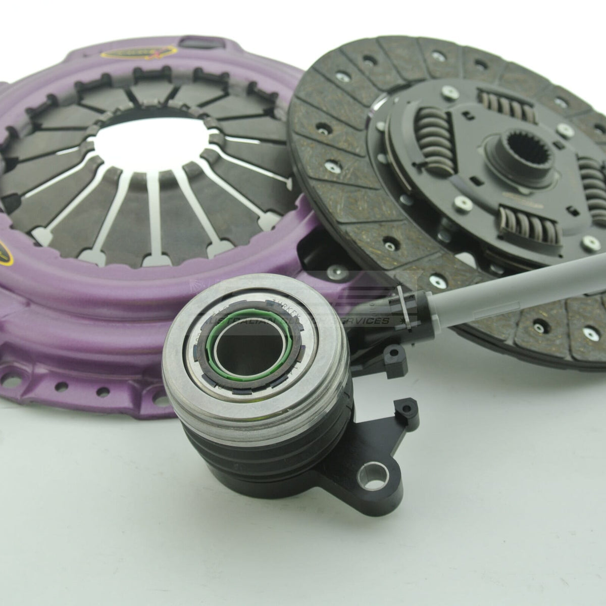 Xtreme Heavy Duty Sprung Organic Clutch Kit incl. CSC Nissan Dualis J10/X-Trail T31 MR20DE 2.0L ...