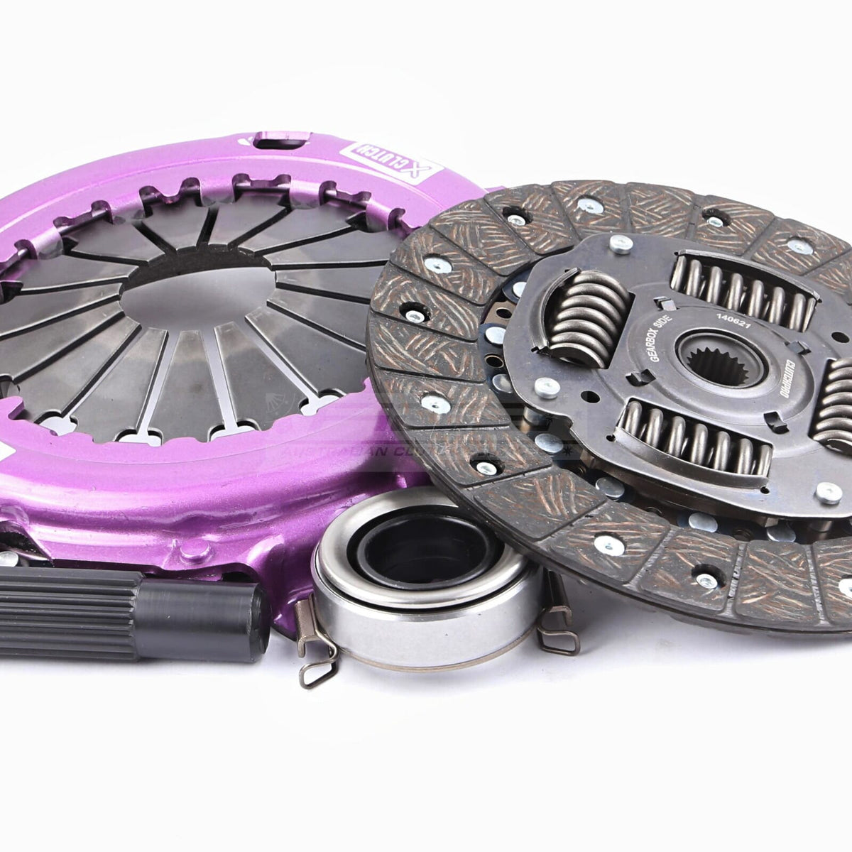 Xtreme Heavy Duty Sprung Organic Clutch Kit Toyota Camry MCV20 1MZ-FE 3.0L 97-02 KTY24016-1A ...