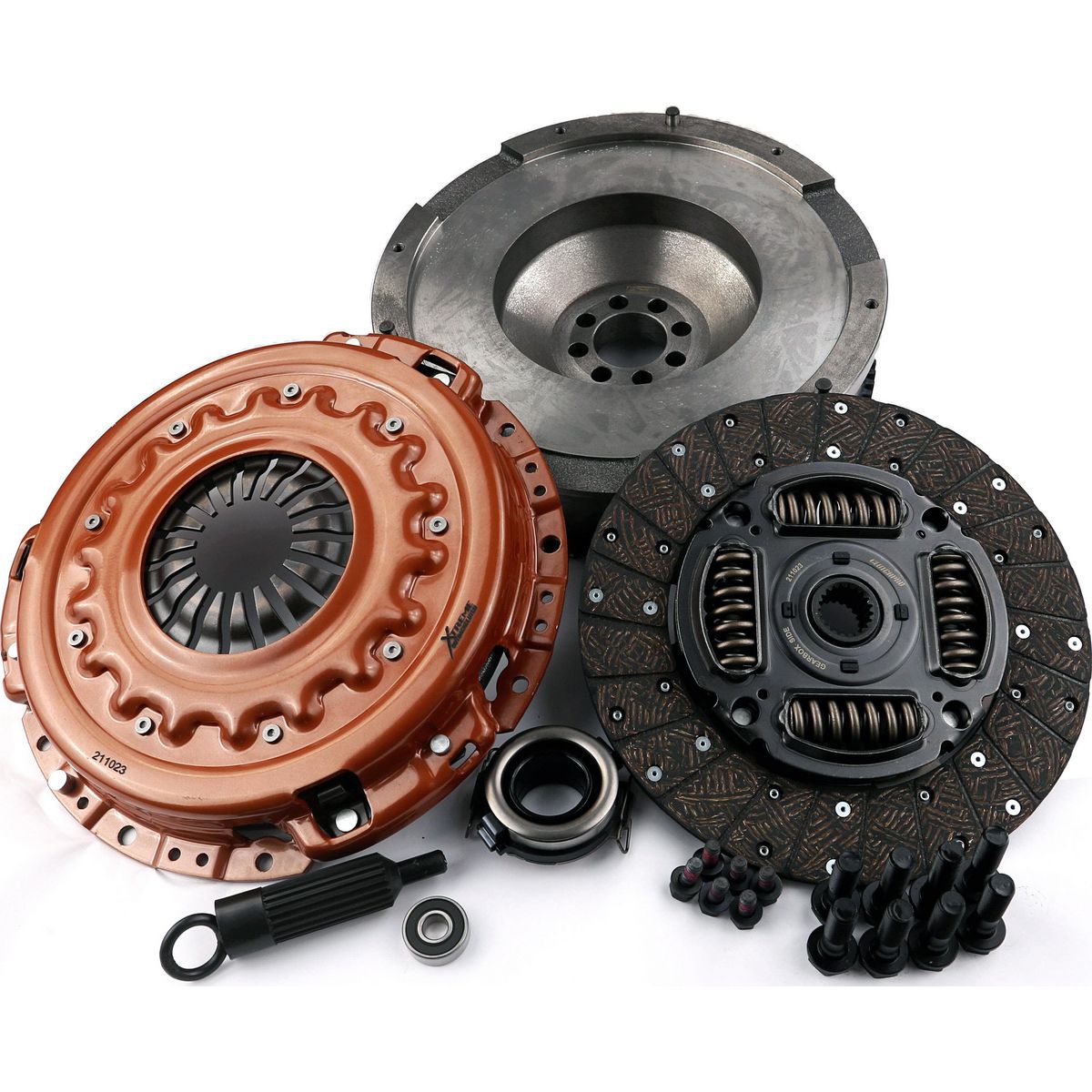 Xtreme Outback Heavy Duty Sprung Organic Clutch Kit incl. SMF Toyota HiAce GDH300 1GD-FTV 2.8L ...