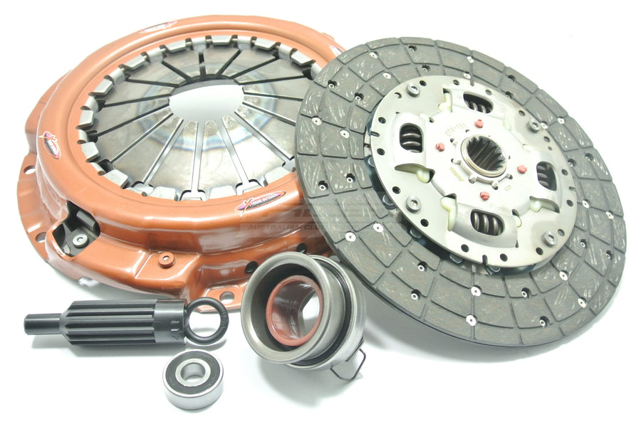 Xtreme Outback Heavy Duty Sprung Organic Clutch Kit Toyota LandCruiser HDJ100 1HD-FTE 4.2L 98-07 ...