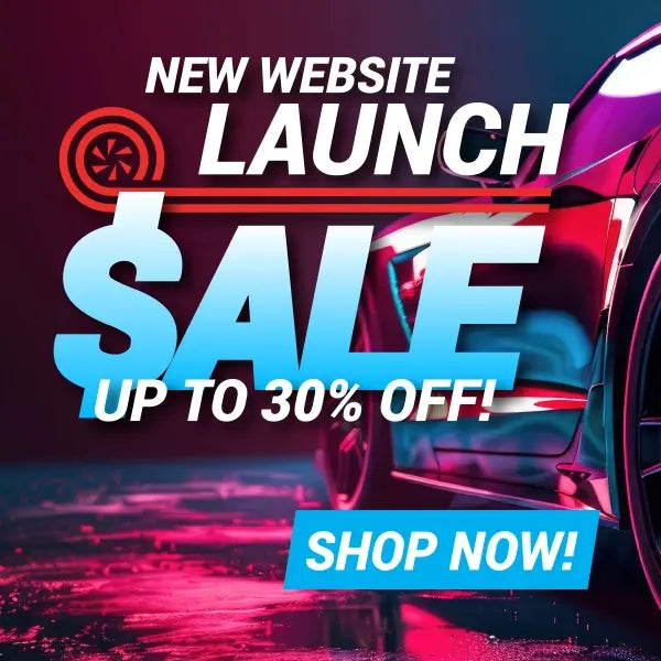 Pro Speed Racing New Website Launch Sale