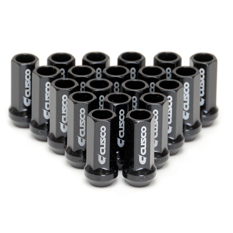Cusco Racing Wheel Nuts M12x1.5 20 Pack Black 00B-738-1520B | Pro Speed ...