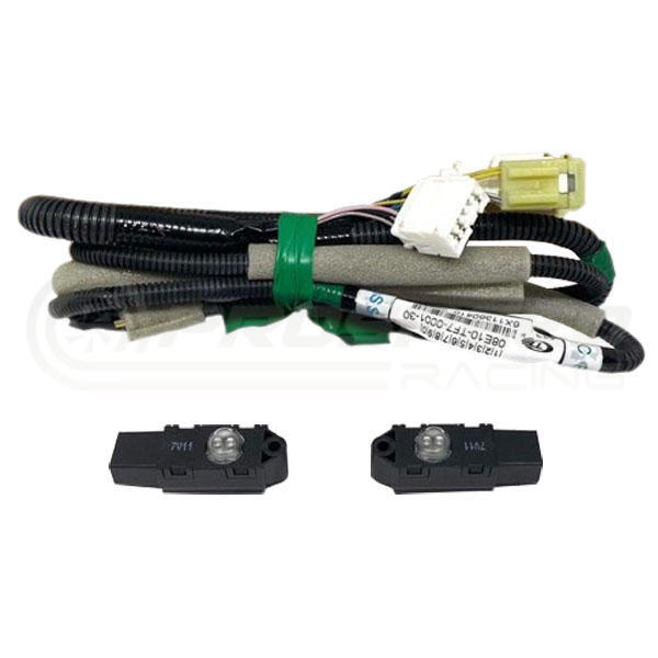 Honda OEM Front Footwell LED Illumination Kit Red Civic Type-R FL5 22 ...