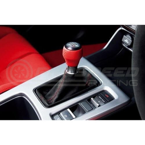 Honda OEM Red Leather Shift Knob Civic Type R FL5 22 08U92 T60 010 Pro Speed Racing