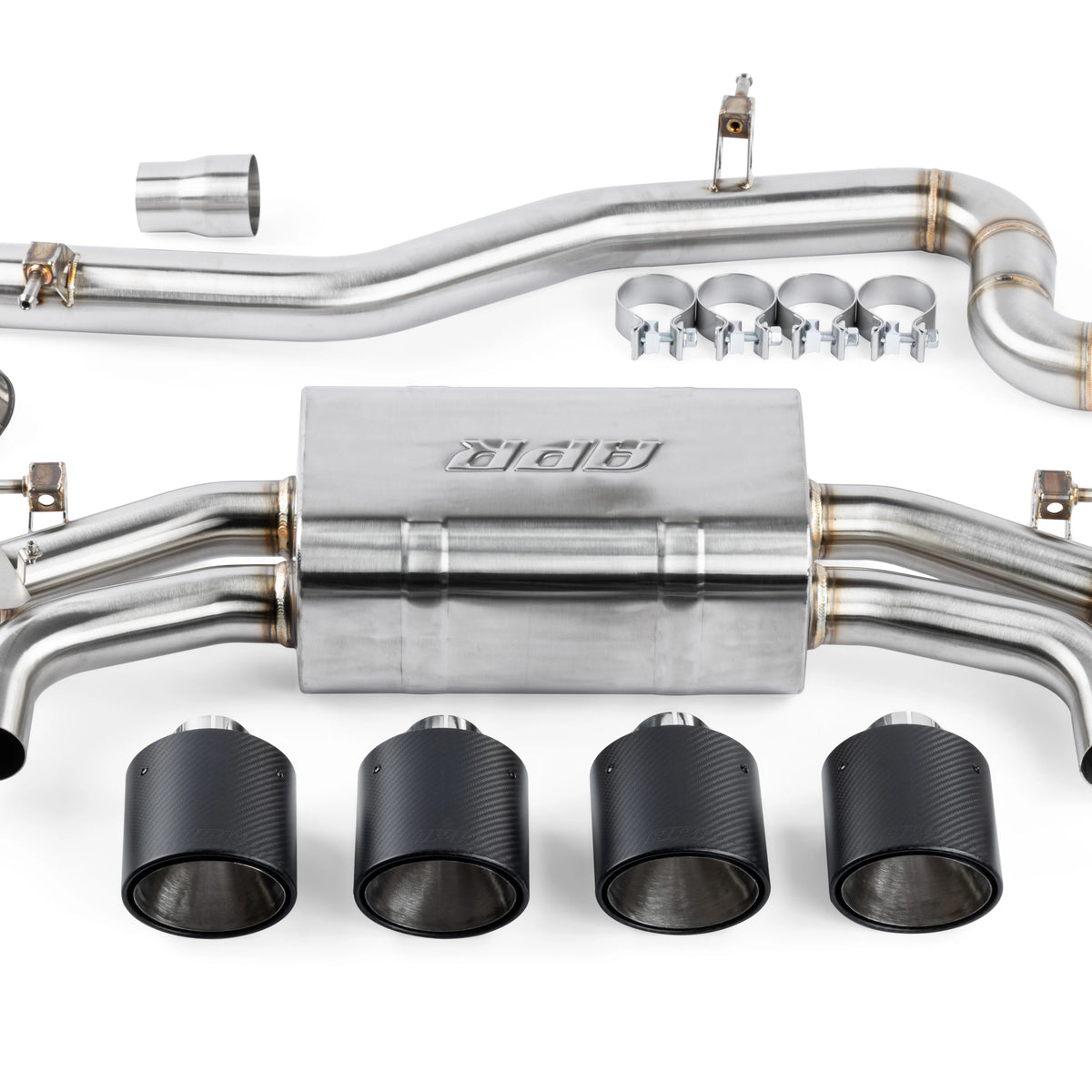 APR Cat Back Exhaust System VW Golf R Mk8 Hatch 21+ CBK0052 | Pro Speed ...