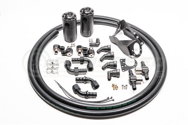 Radium Dual PCV/CCV Fluid Lock Catch Can Kit - Nissan Skyline GT-R R32 ...