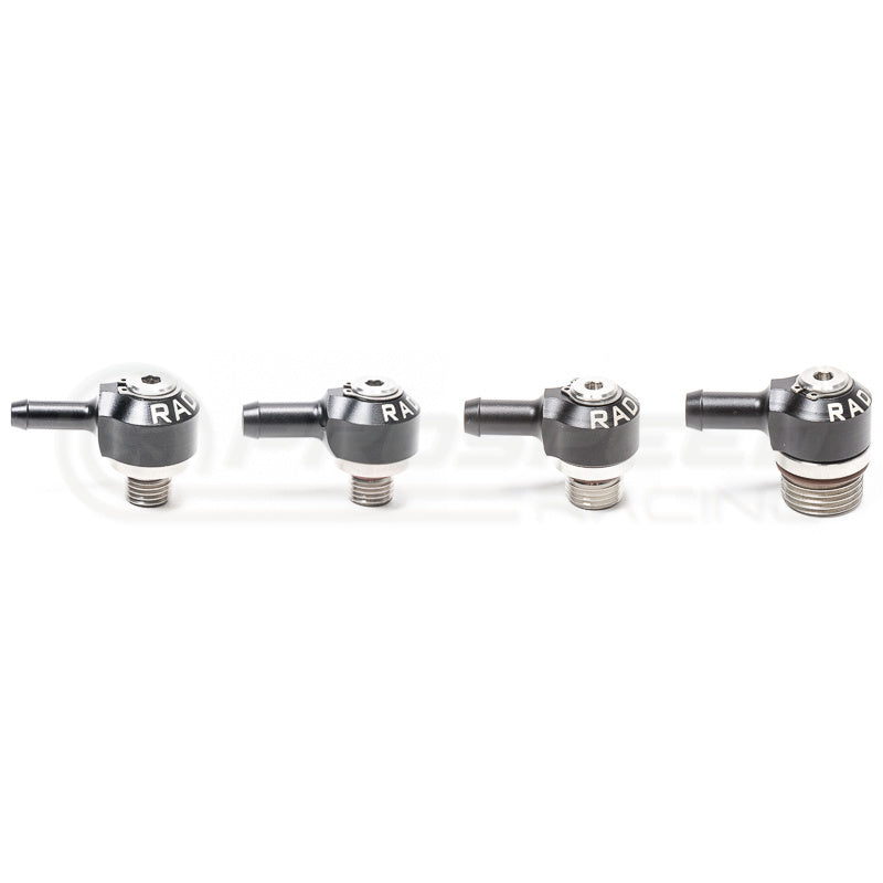 Radium V2 AN ORB to Hose Barb Low Profile Swivel Banjo Fitting 20-1000 ...