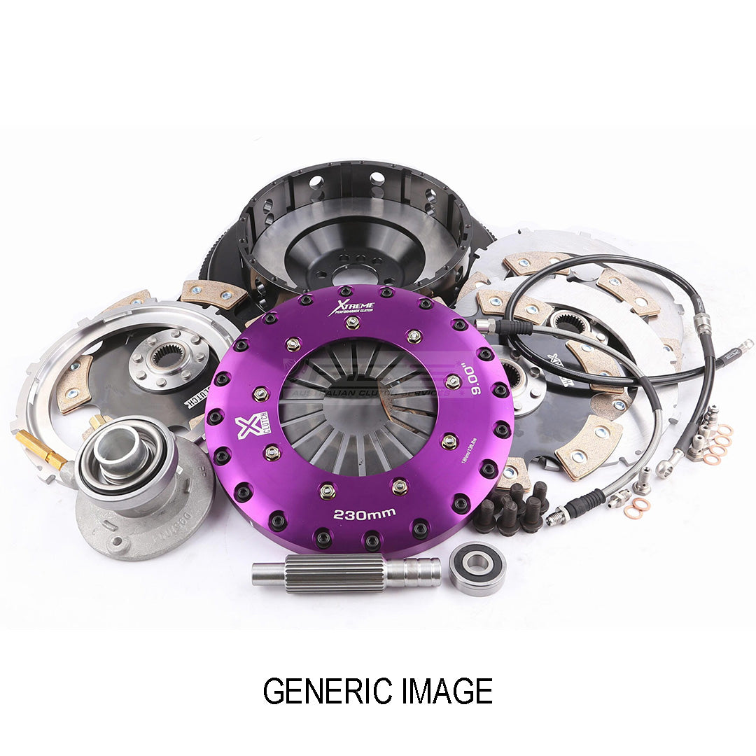 Xtreme 230mm Triple Plate Solid Ceramic Clutch Kit incl. Flywheel & CSC ...