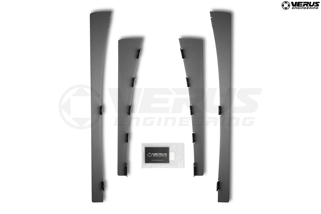 Verus Engineering Rear Diffuser Strake Kit Ford Mustang FM/FN GT350 ...