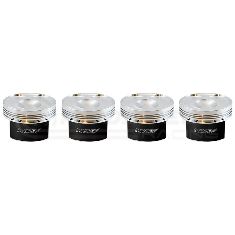 Manley Platinum Lightweight Pistons Set of 4 - Ford Focus RS/Mustang ...