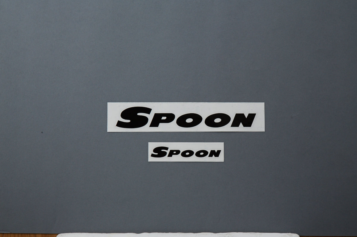 Spoon Sports Team Sticker Black Kit 100/200mm ALL-90000-B00 | Pro Speed ...