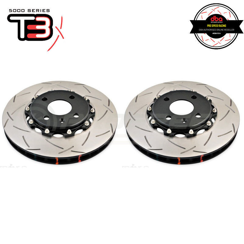DBA T3 5000 Series 2-Piece Slotted Front Rotors Pair - Lotus Elise 98 ...