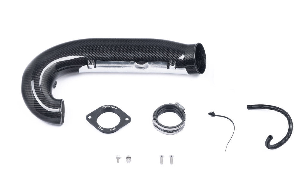 Eventuri Carbon Fibre Turbo Intake Tube - Honda Civic Type-R FL5 22 ...