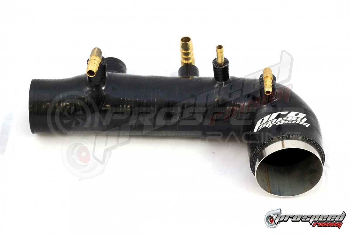PSR Silicone Turbo Inlet + Post MAF SFB Combo BLACK - Subaru WRX & STI ...