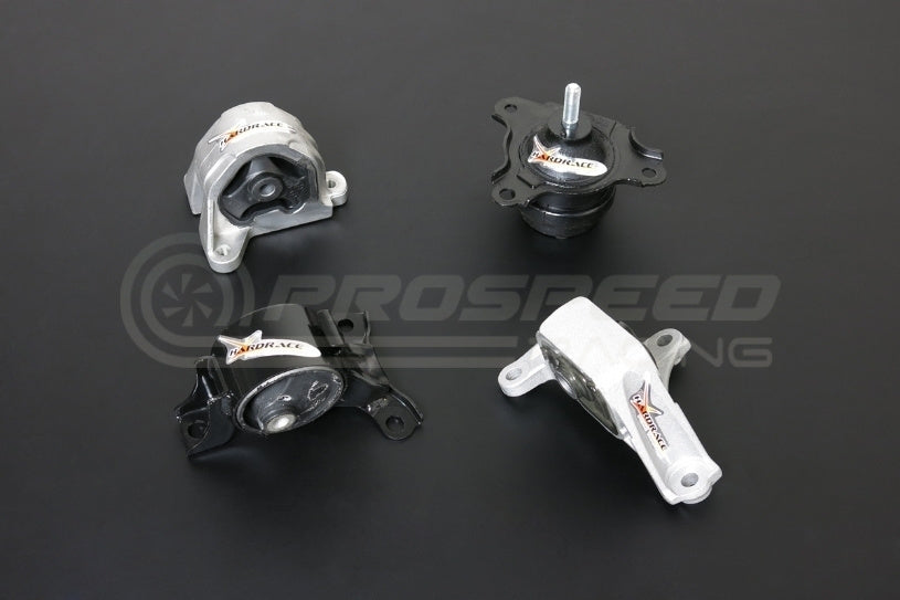 Hardrace Hardened Engine Mount 4Pcs (Street) - Honda Civic EM2, ES1, EP ...