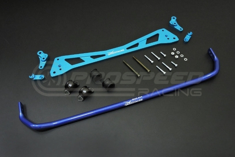 Hardrace 25.4mm Rear Sway Bar + Subframe Brace Set - Honda Civic EG, EH ...