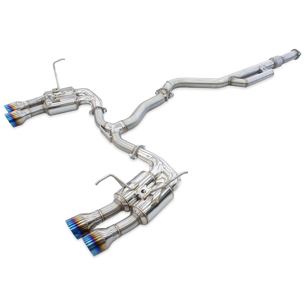 Invidia R400 Cat Back Exhaust Subaru WRX VB HS22SW4GM4ST | Pro Speed Racing