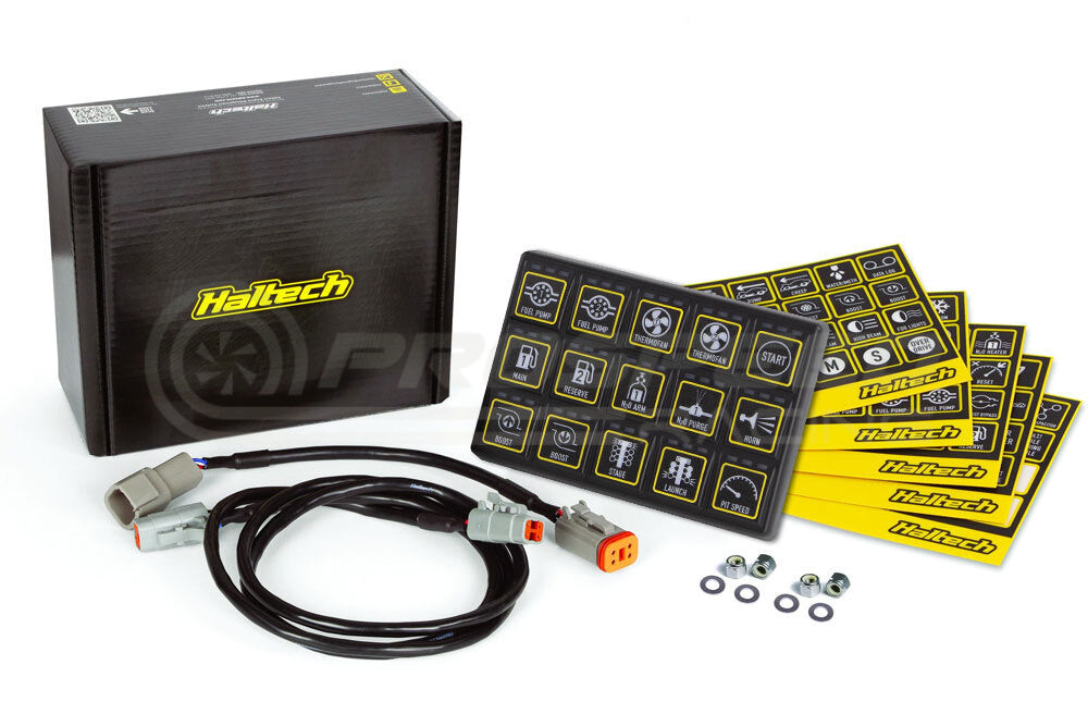 Haltech CAN Keypad 15 button (3x5) HT-011502 | Pro Speed Racing