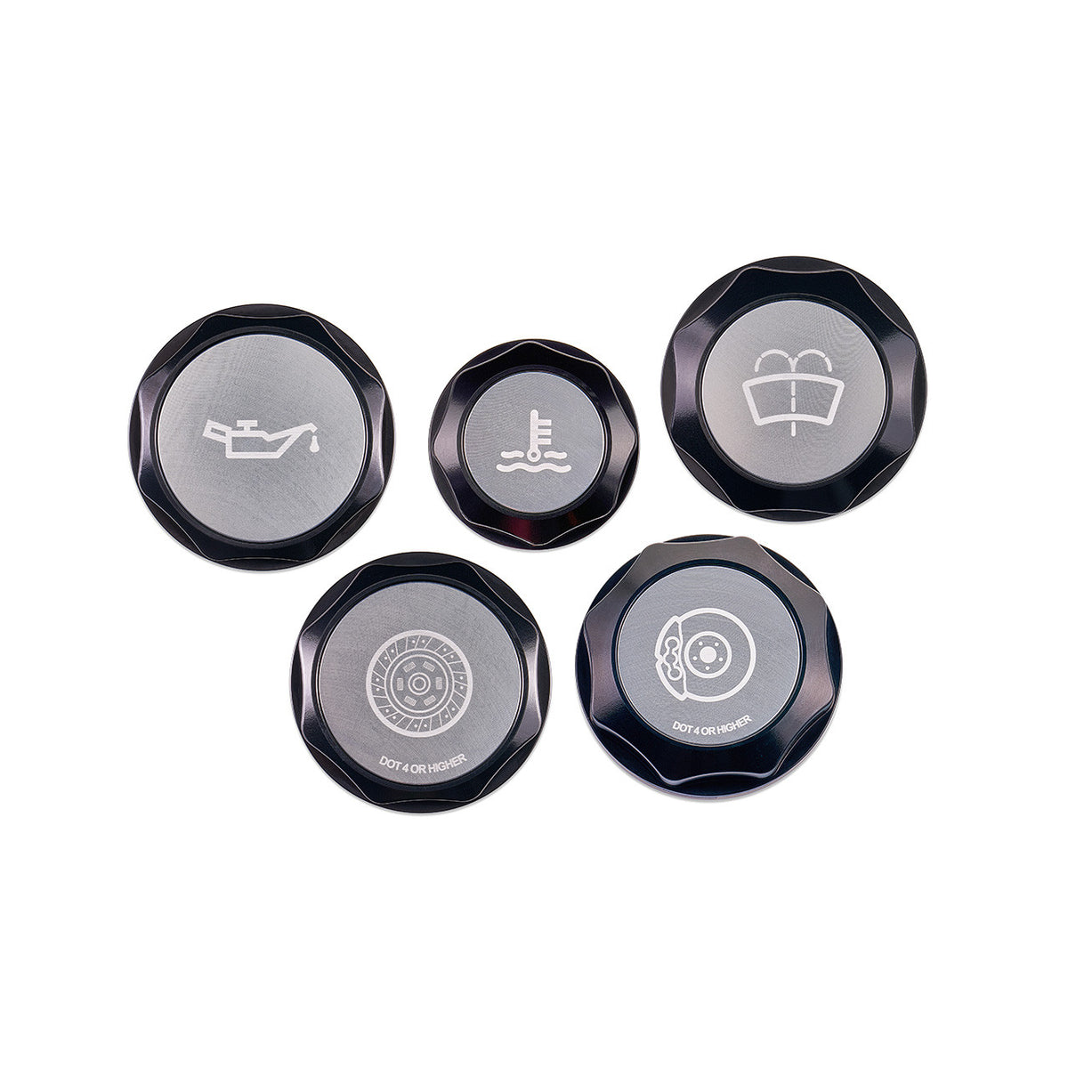 IAG Revolve Engine Bay Cap Kit Subaru WRX VB BRZ 86 IAG-ACC-5405BKS ...