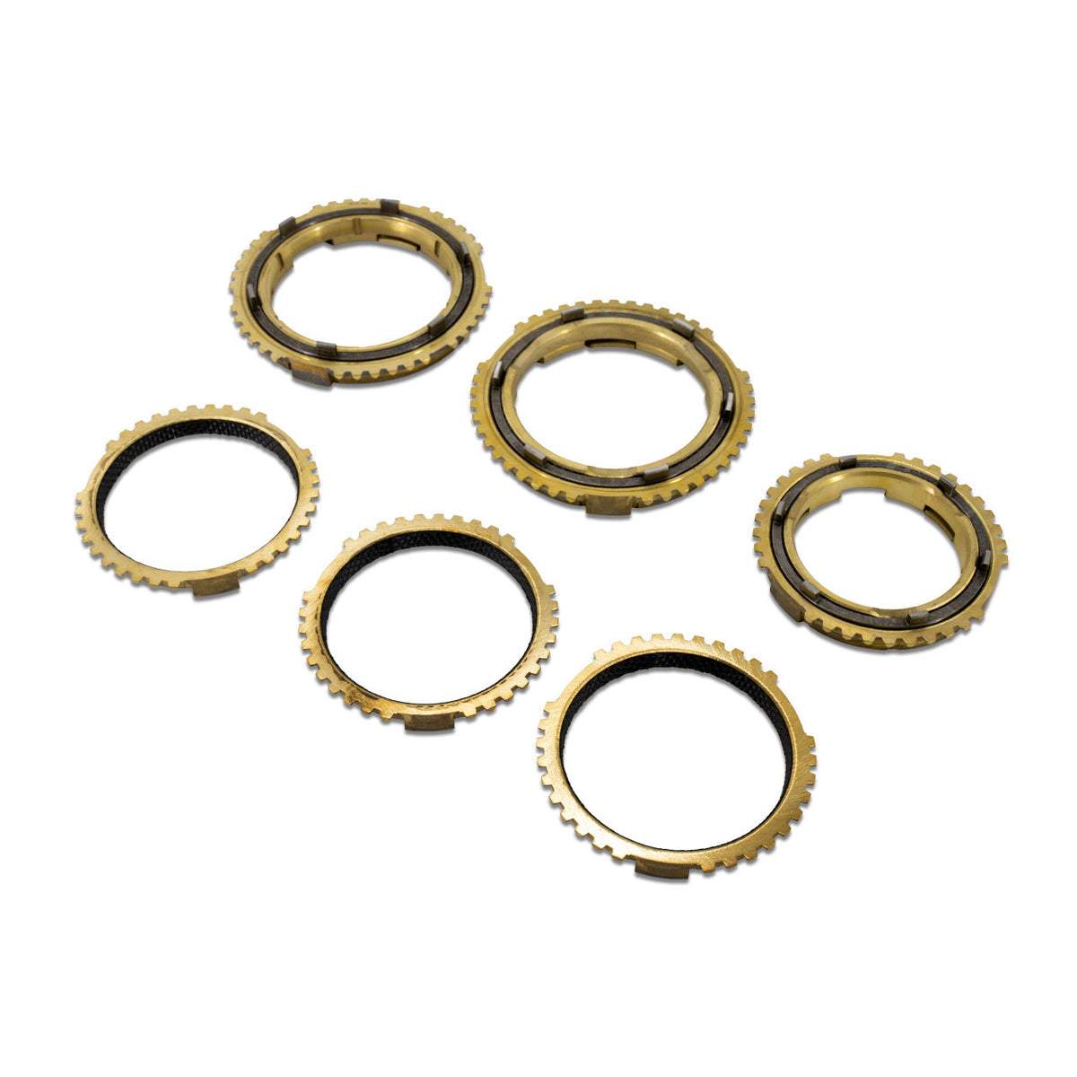 IAG 6 Speed Synchro Set 1st-6th Carbon Faced - Subaru STI 01-05 6MT IAG ...