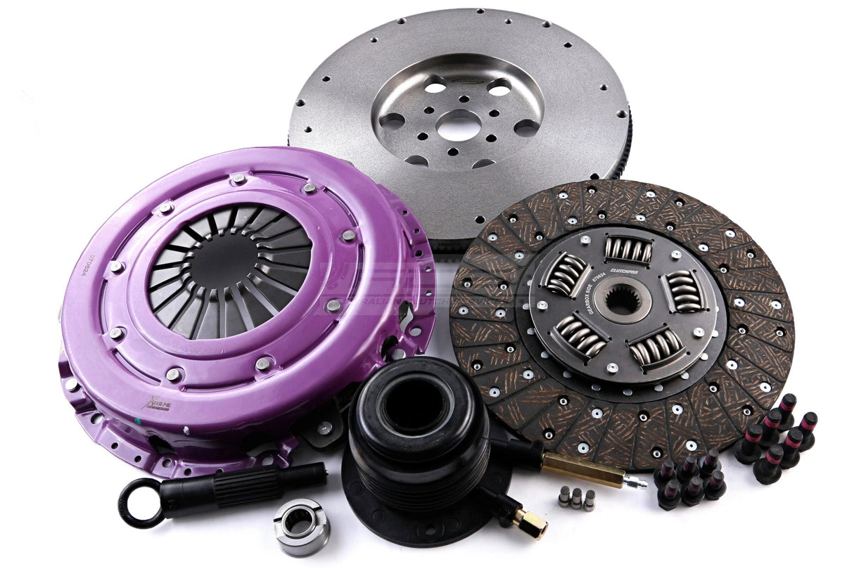 Xtreme Heavy Duty Sprung Organic Clutch Kit incl. Flywheel & CSC Ford ...