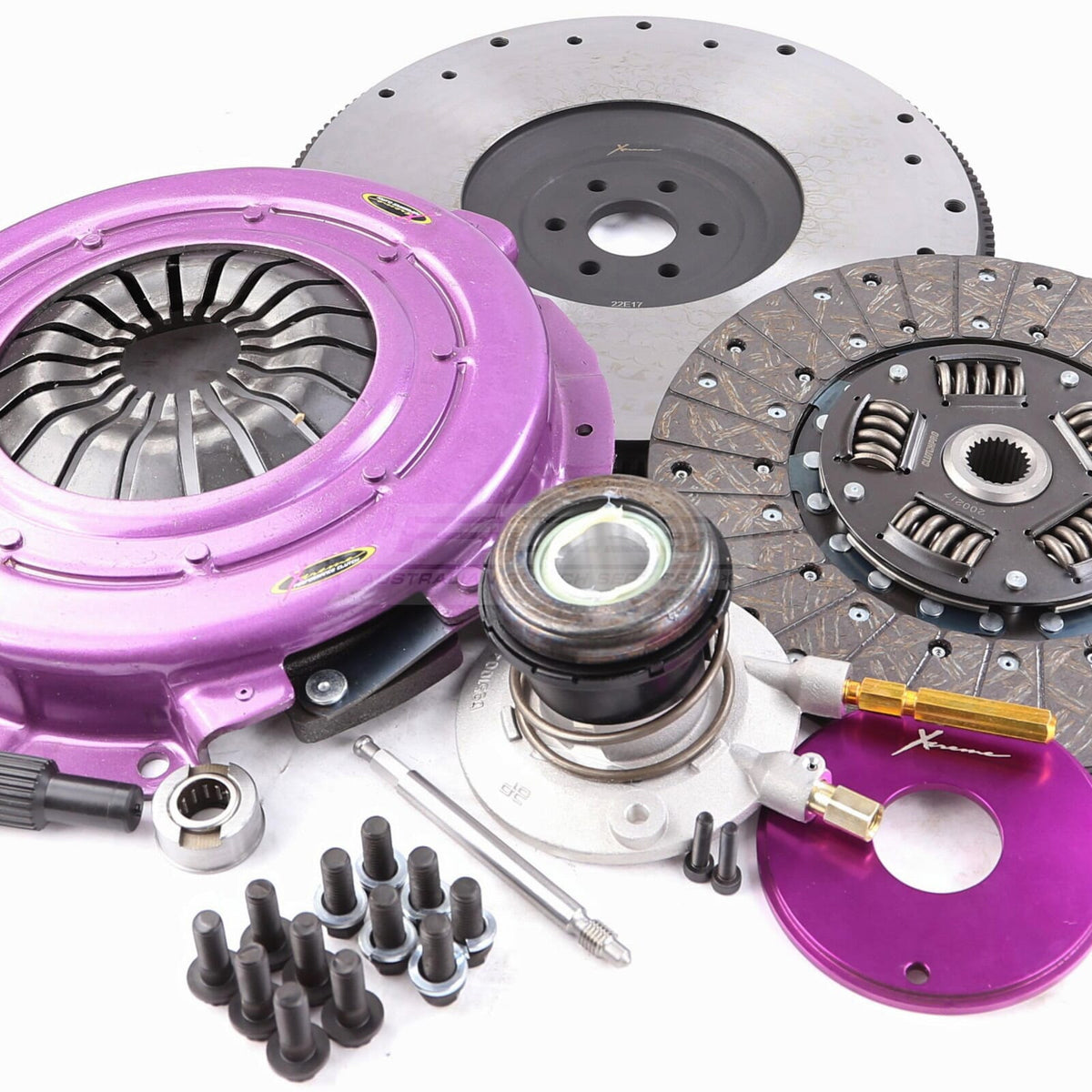Xtreme Heavy Duty Sprung Organic Clutch Kit incl. Flywheel & CSC Ford ...