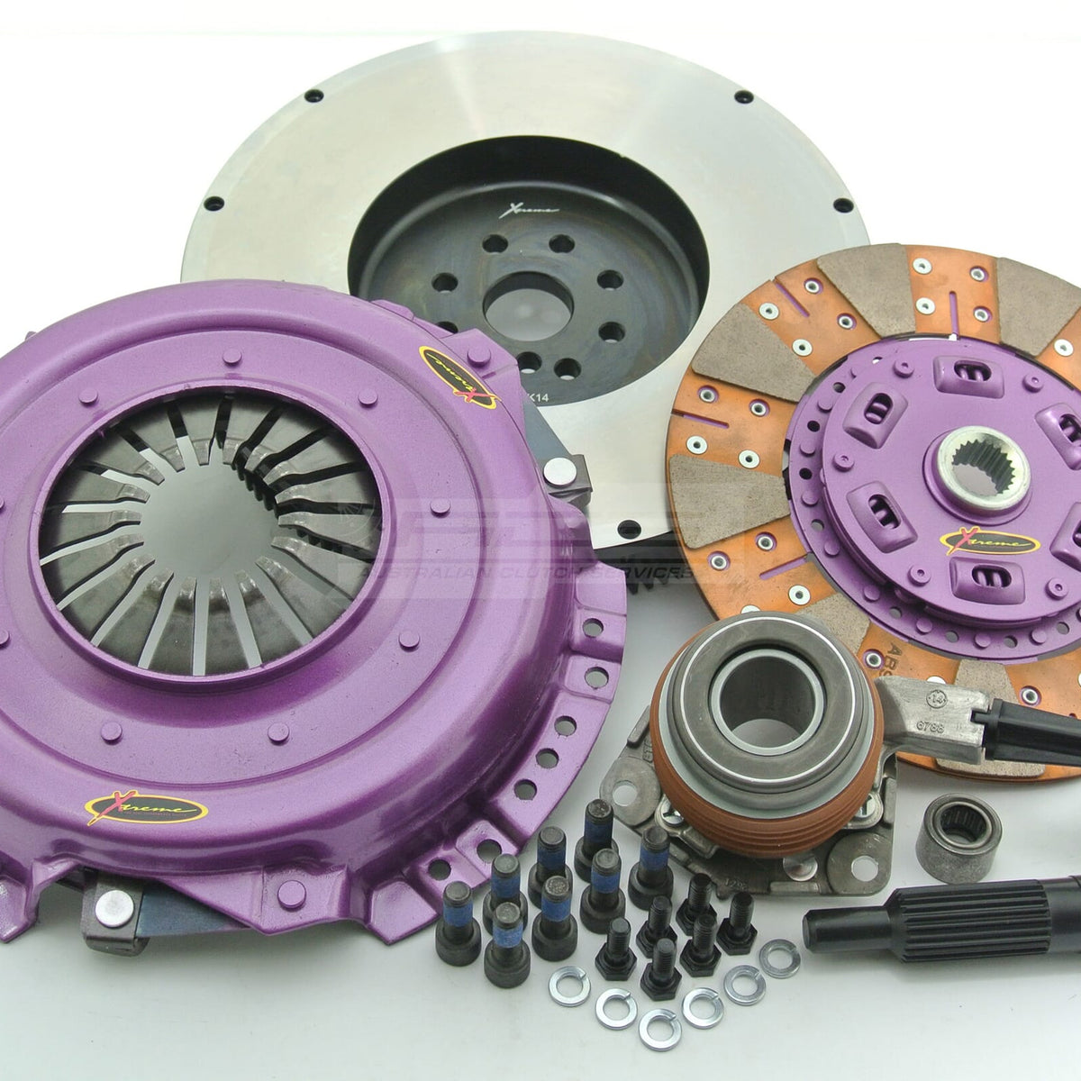 Xtreme Heavy Duty Cushioned Ceramic Clutch Kit incl. SMF & CSC Holden ...