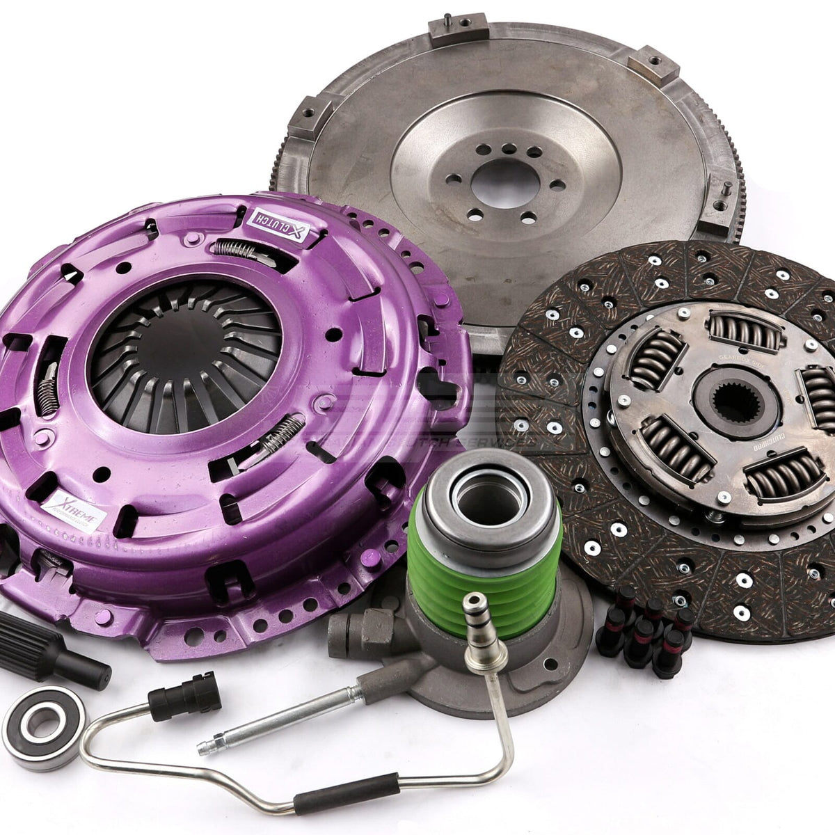 Xtreme Heavy Duty Sprung Organic Clutch Kit incl. Flywheel & CSC Holden ...