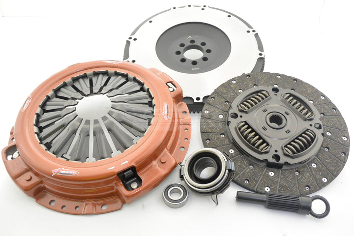 Xtreme Outback Heavy Duty Sprung Organic Clutch Kit incl. Flywheel Isuzu D-Max TFR, TFS/MU-X ...