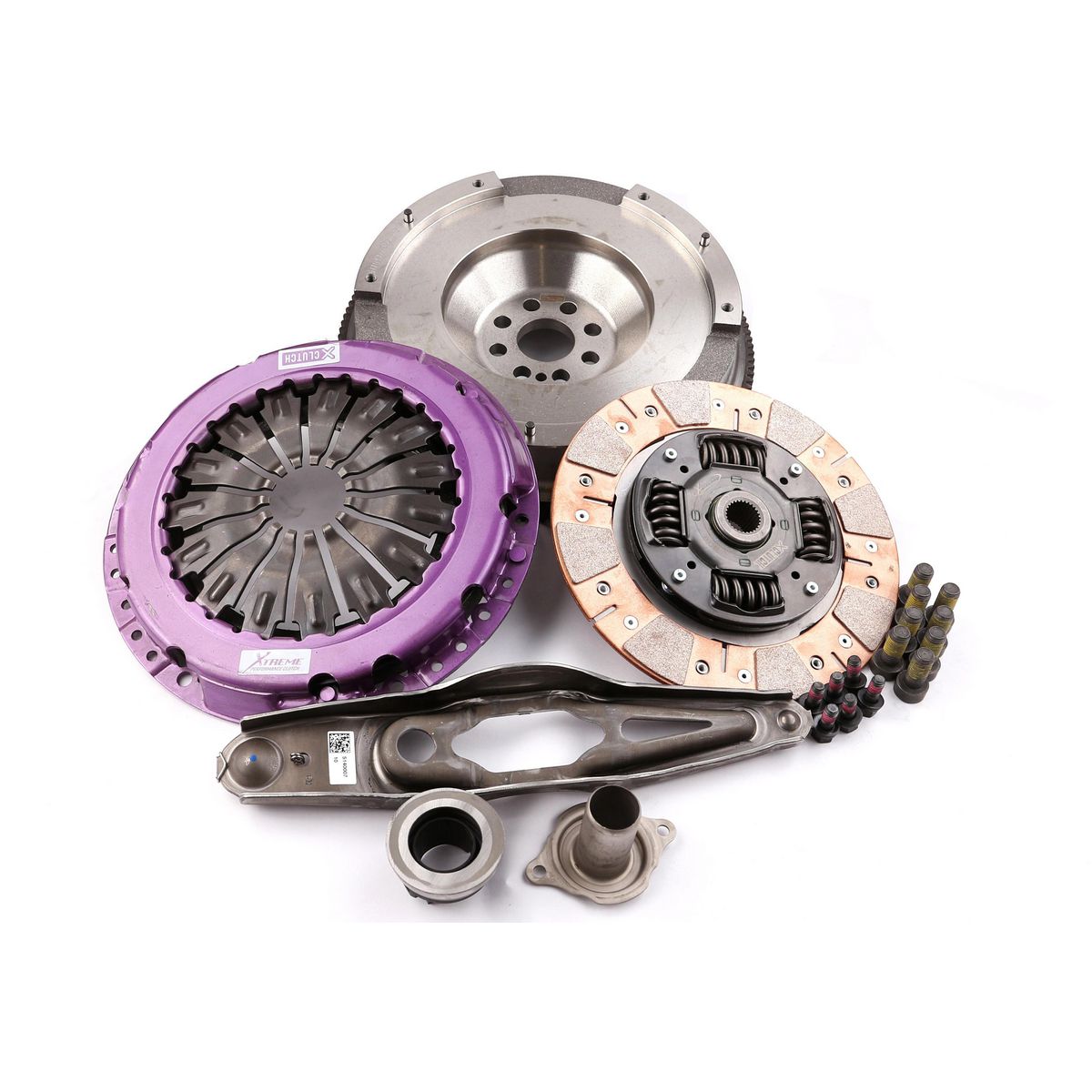 Xtreme Heavy Duty Cushioned Ceramic Clutch Kit w/ Single Mass Flywheel ...