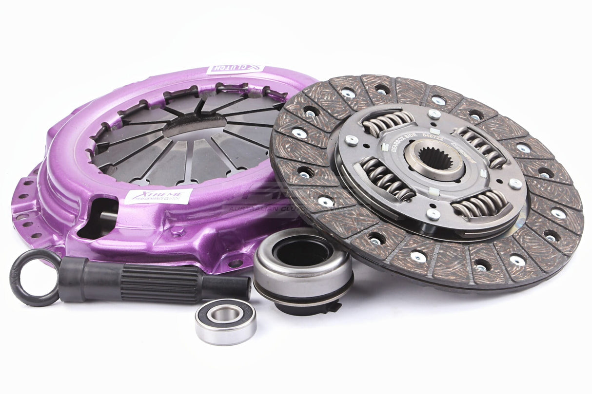 Xtreme Heavy Duty Sprung Organic Clutch Kit Mazda 2 DE ZYY 1.5L 07-14 KMZ20008-1A | Pro Speed Racing