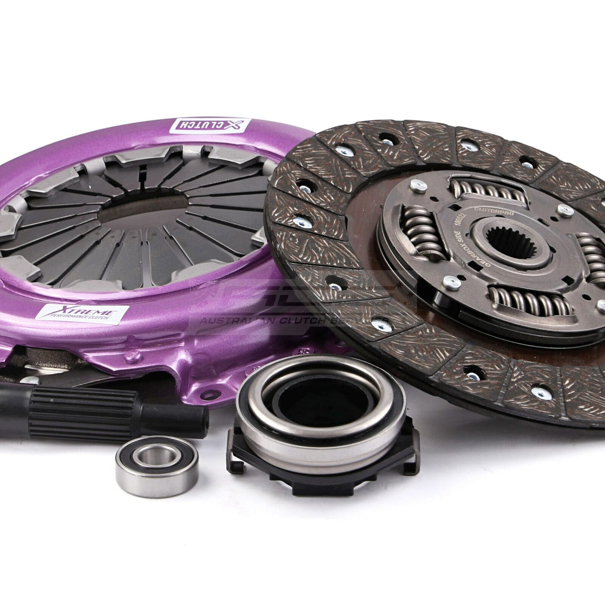 Xtreme Heavy Duty Sprung Organic Clutch Kit Mazda 323 BJ/626 GE, GF FS ...