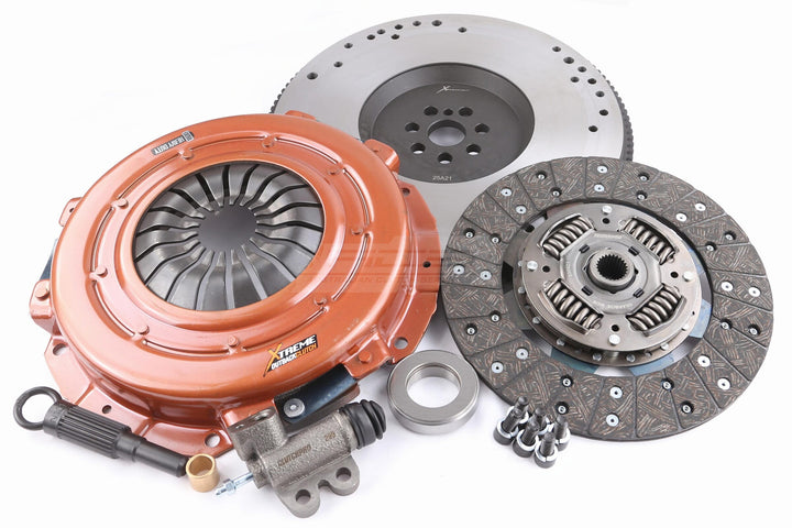Xtreme Outback Extra Heavy Duty Sprung Organic Clutch Kit incl. Flywheel Nissan Patrol GQ TD42 4 ...