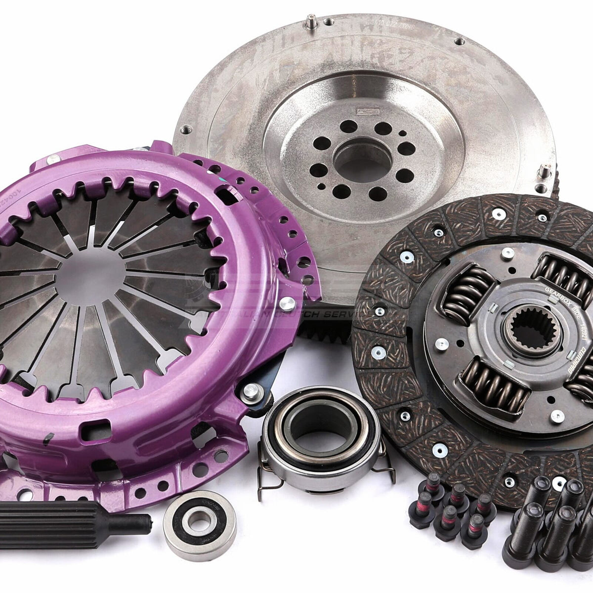 Xtreme Heavy Duty Sprung Organic Clutch Kit incl. SMF Toyota Altezza ...