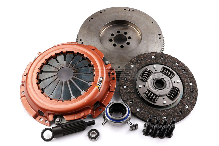 Xtreme Heavy Duty Sprung Organic Clutch Kit incl. Flywheel Toyota ...