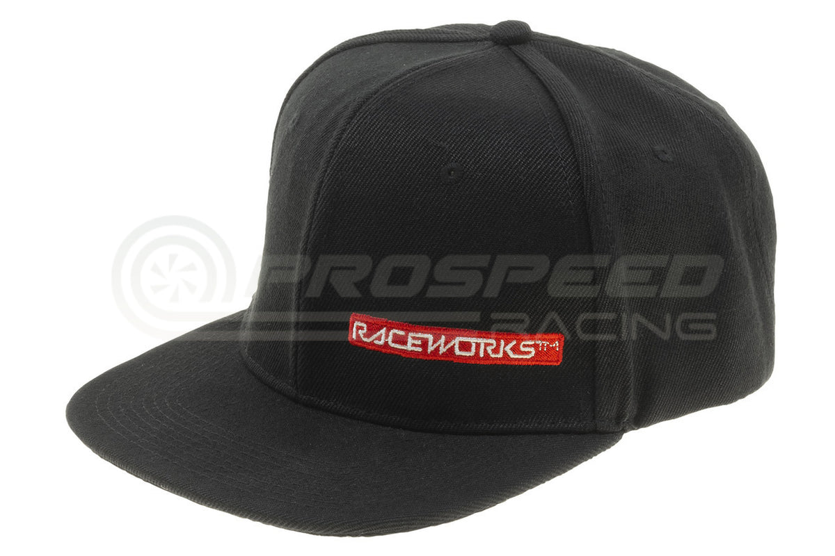 Raceworks "Raceworks Logo" Flat Peak Cap MER-582 | Pro Speed Racing