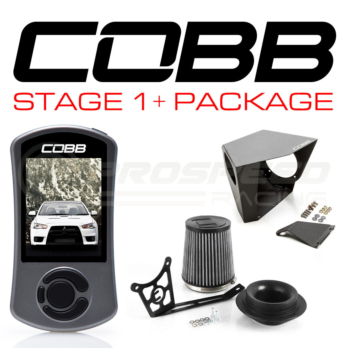 Cobb Tuning Stage 1+ Power Package Mitsubishi Evo X MIT002001P | Pro ...
