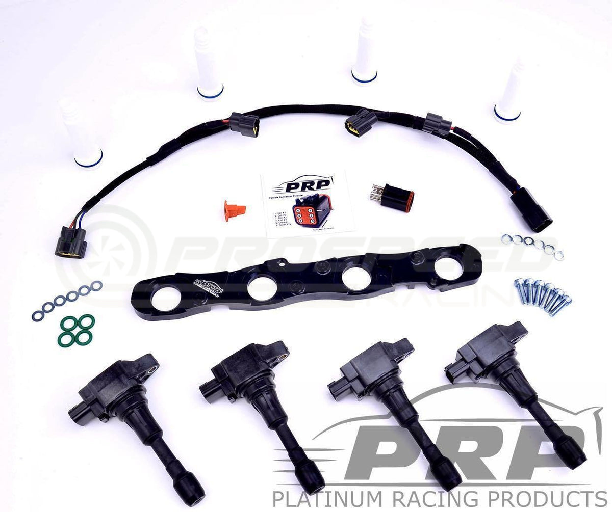 Platinum Racing Products Plug N Play R35 Coil Pack Kit - Mitsubishi Evo ...