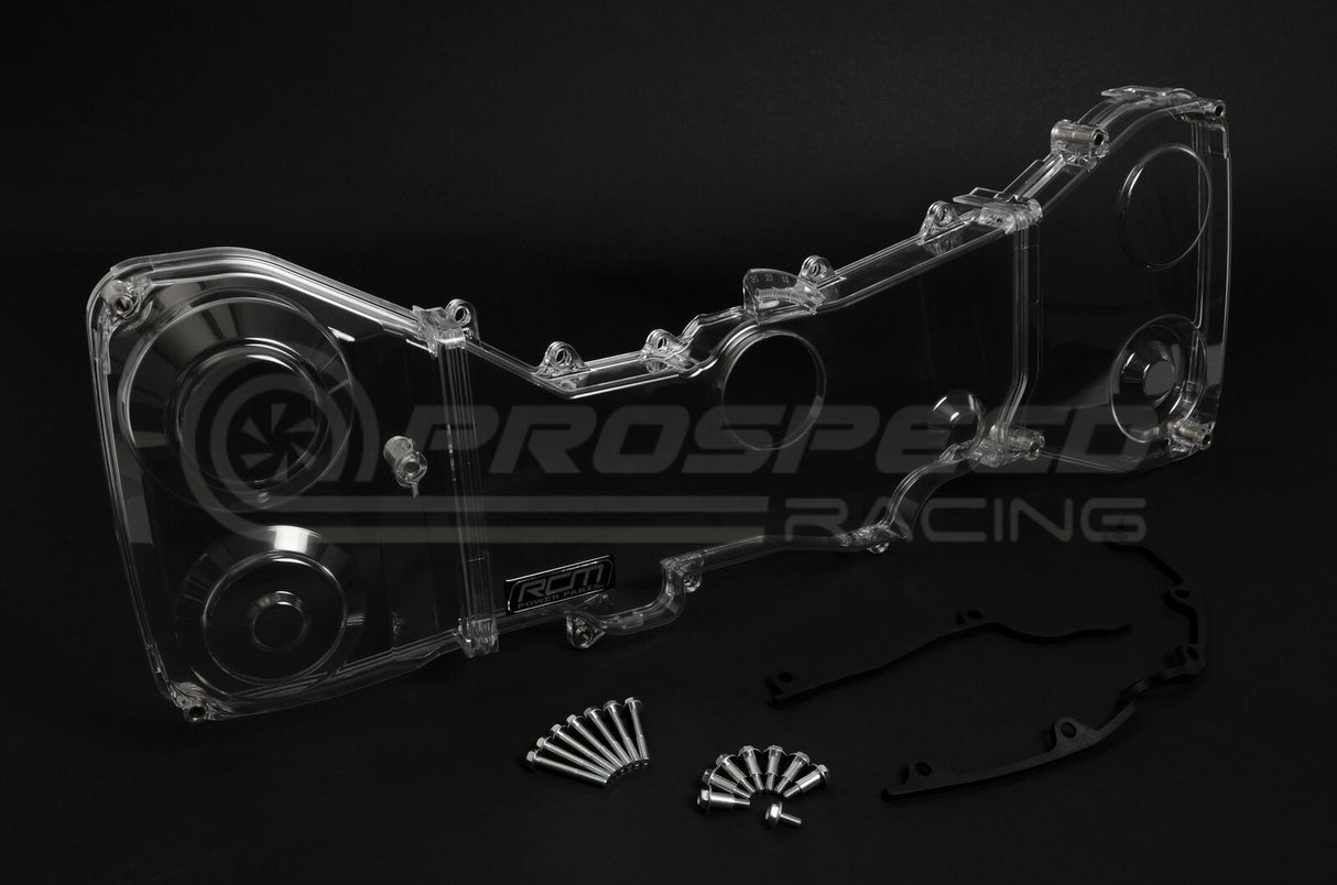 RCM Clear Cam Gear Covers Full set 1999-2007 WRX and STI | Pro Speed Racing