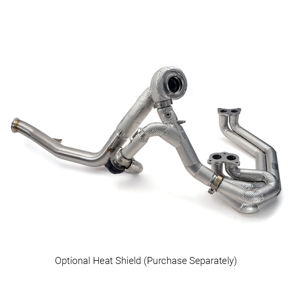 Roger Clark Motorsport Rotated V-Band Turbo Up Pipe & Down Pipe Kit ...