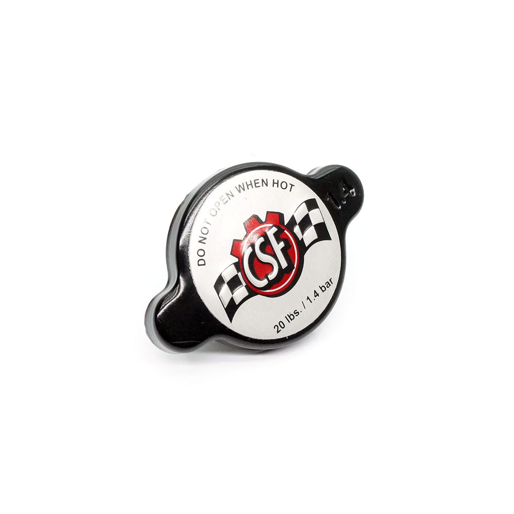 CSF Racing 1.4Bar/20PSI Radiator Cap - Black | Pro Speed Racing