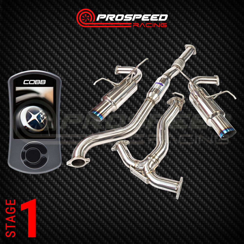 Stage 1 Pack: Cobb Accessport/Invidia N1 Cat Back - Subaru WRX VB 22 ...